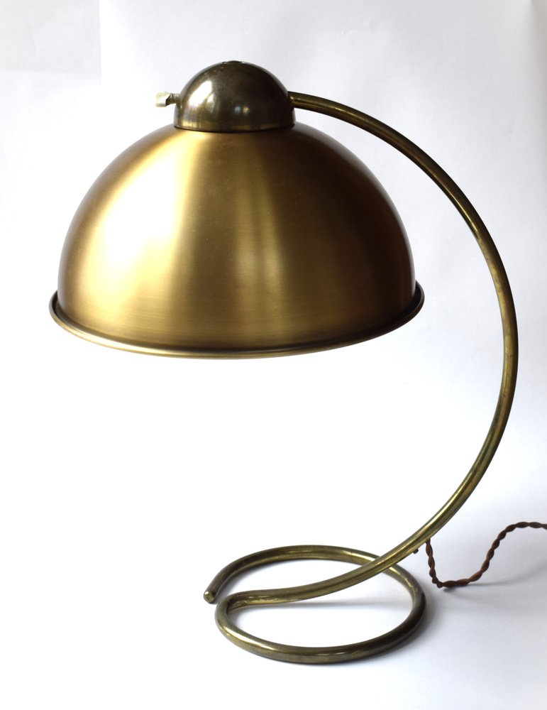 Vintage Bauhaus Tischlampe von Karl Trabert für Schanzenbach & Co ...
