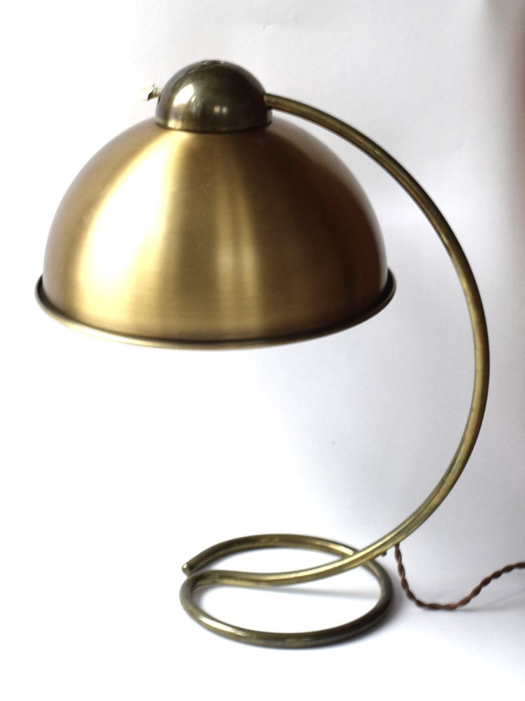 Vintage Bauhaus Tischlampe von Karl Trabert für Schanzenbach & Co ...