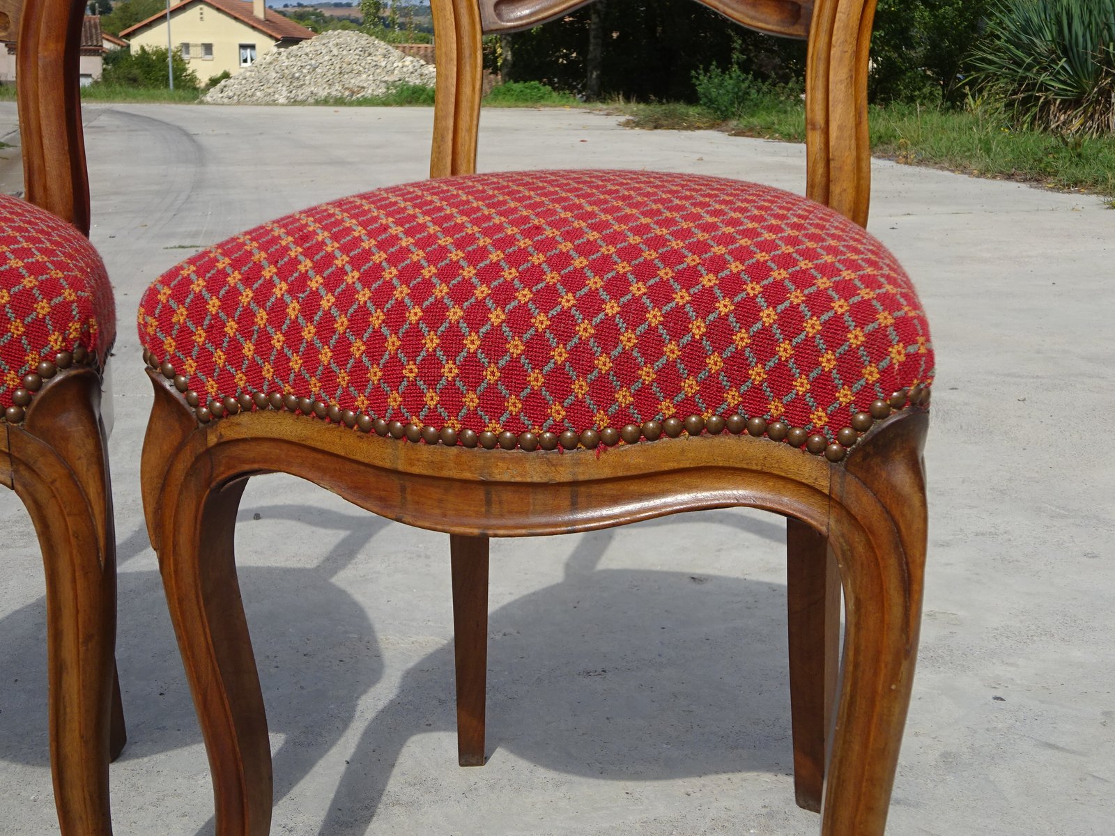 Chaises Louis Philippe, 19ème Siècle, Set de 2 en vente sur Pamono