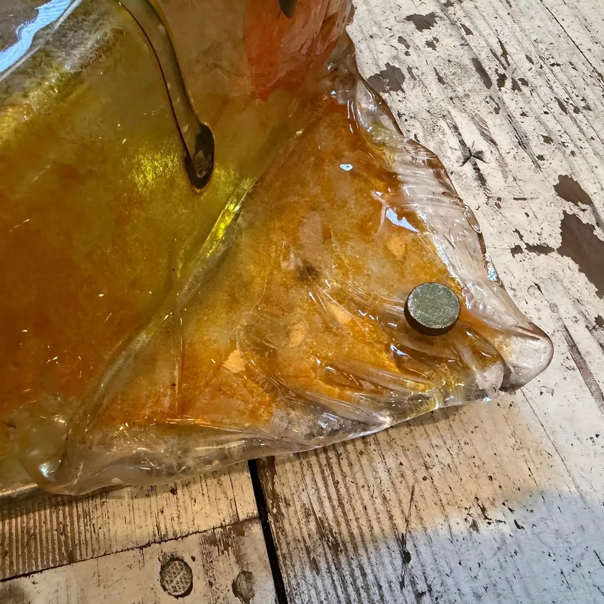 Space Age Square Murano Glass Wall Lights attributed to Mazzega, Set of ...