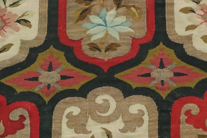 Tapis Aubusson Flatweave avec Médaillons Cartouche par Rug&Kilim en ...