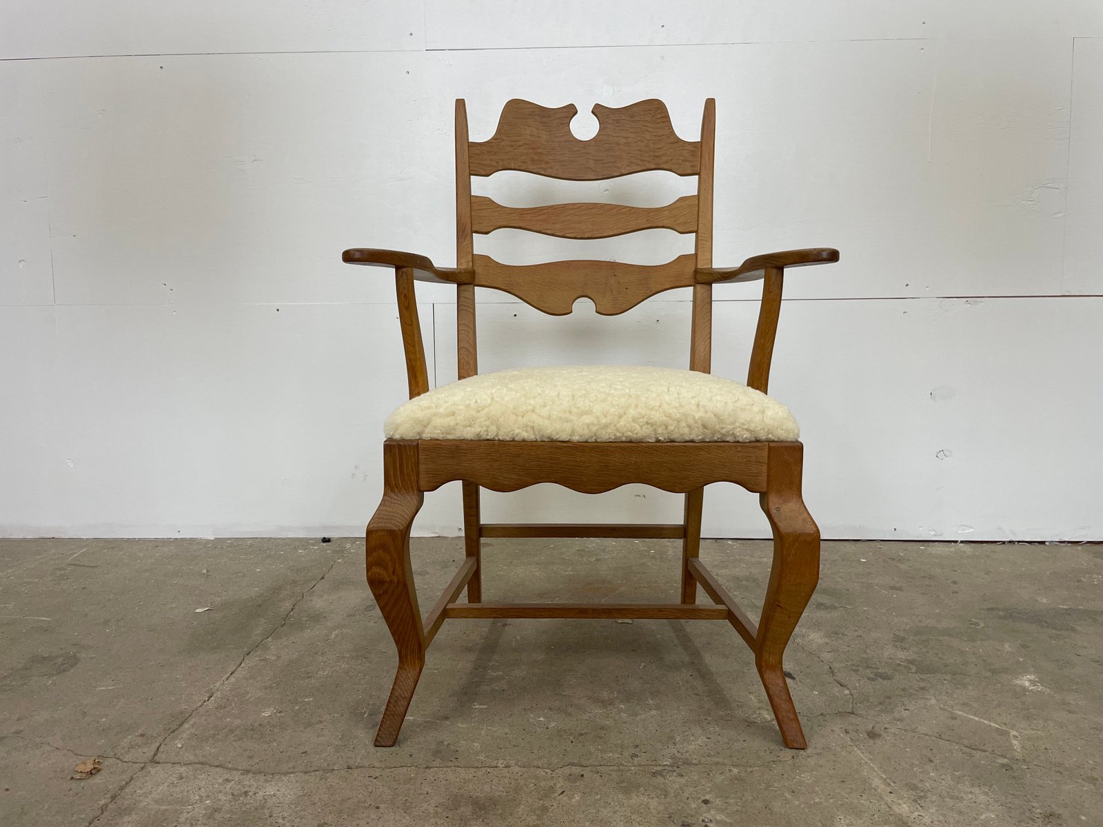 Fauteuil Razorblade Mid-Century Moderne par Henning Kjærnulf, 1960s en ...