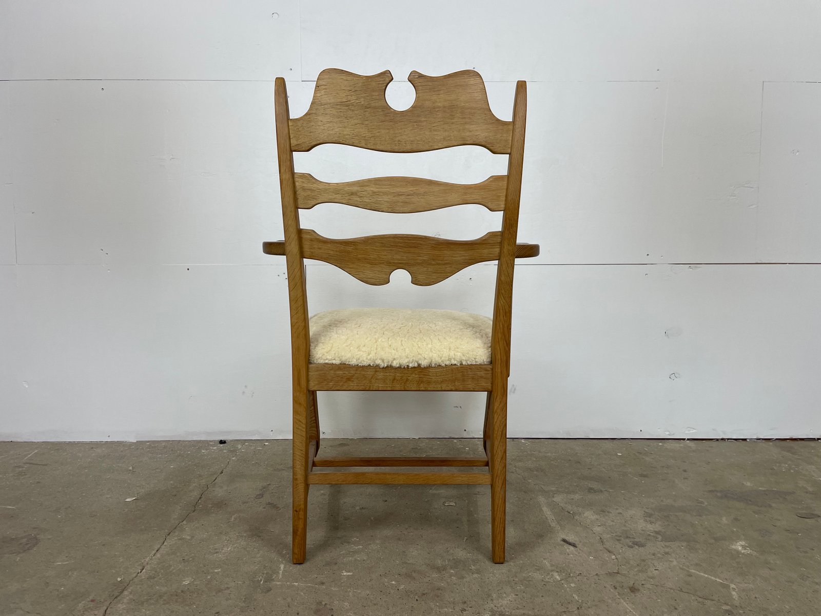 Fauteuil Razorblade Mid-Century Moderne par Henning Kjærnulf, 1960s en ...