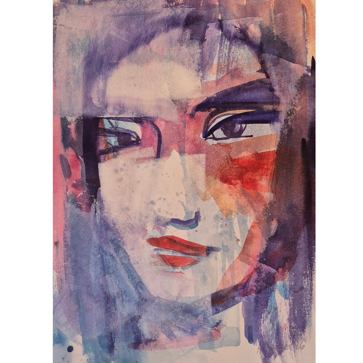 Anna Masiul-Gozdecka, Improvisations, 2026, Acrylic on Cardboard for ...