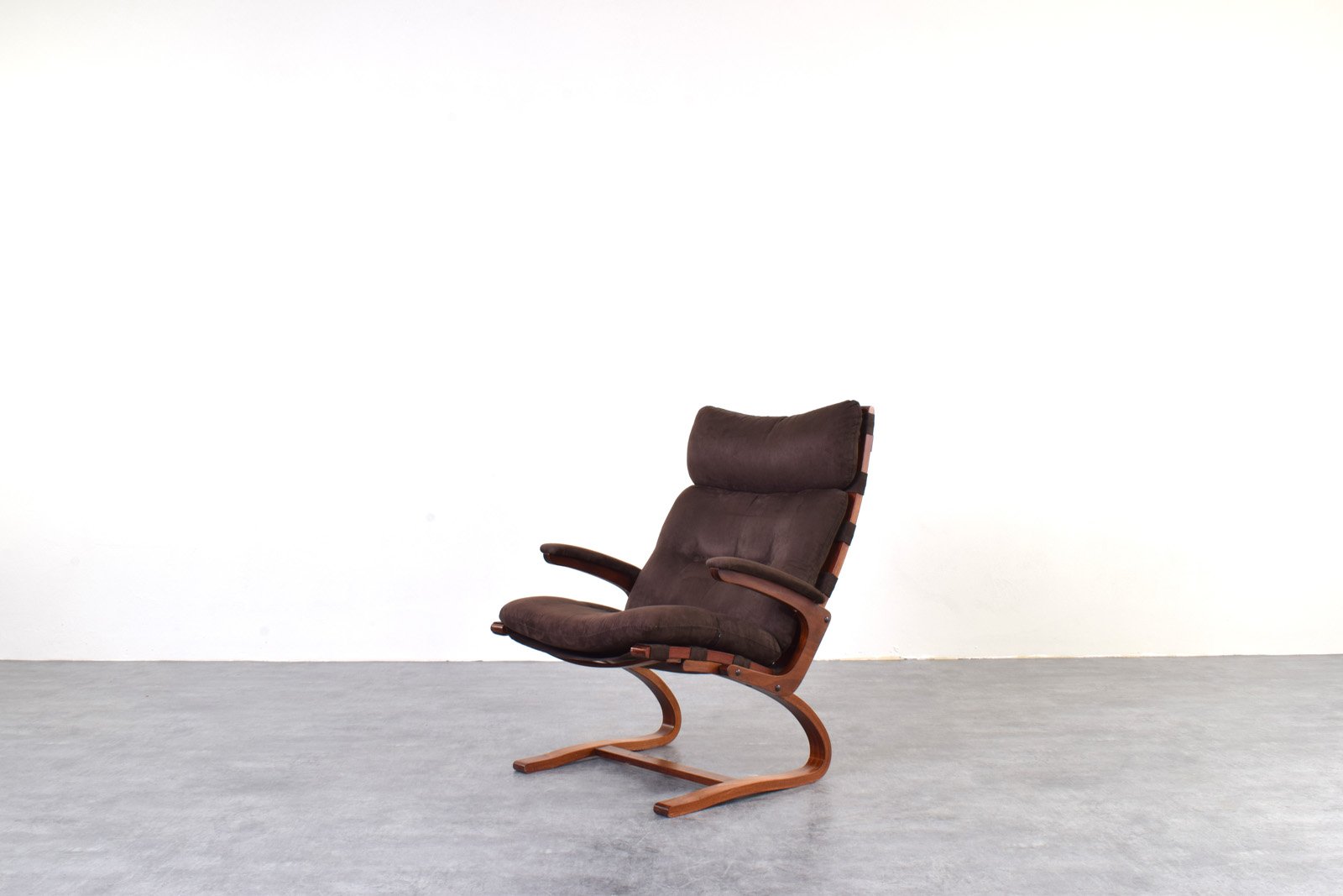 Mid-Century Lounge Chair by Elsa & Nordahl Solheim for Rybo Rykken ...