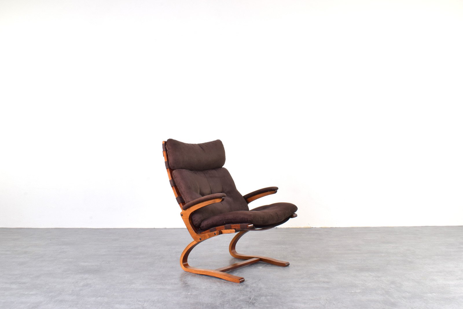 Mid-Century Lounge Chair by Elsa & Nordahl Solheim for Rybo Rykken ...