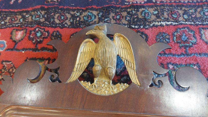 Late Antique George II Style Walnut and Giltwood Wall Mirror, 1800s for ...