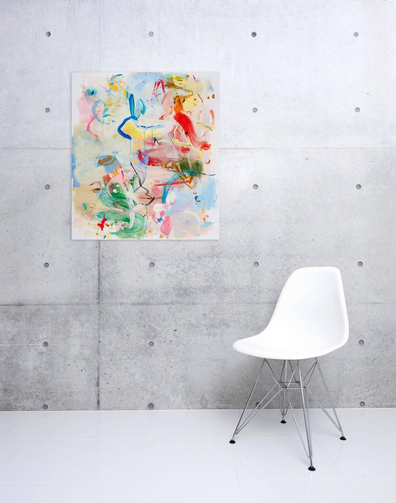 Gina Werfel, Hieroglyph, 2010, Oil on Canvas for sale at Pamono