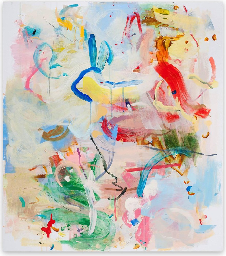 Gina Werfel, Hieroglyph, 2010, Oil on Canvas for sale at Pamono