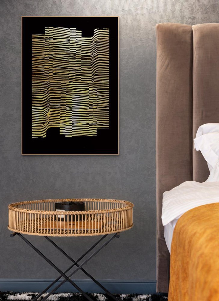 Cristina Ghetti, Morocco Series 1, Transfert Métallique sur Papier ...