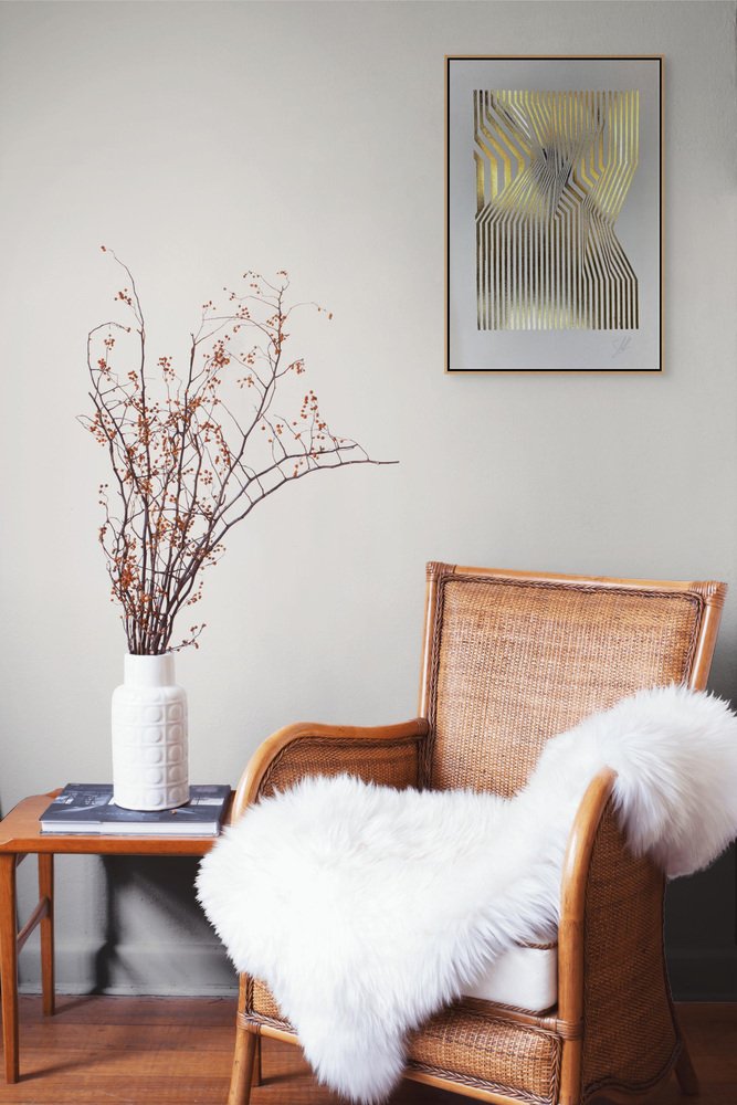 Cristina Ghetti, Morocco Series 3, Metal Transfer on Paper, 2022 for ...