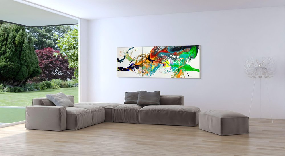 Nikolaos Schizas, It's not the end of the world, 2025, Acrylic on ...