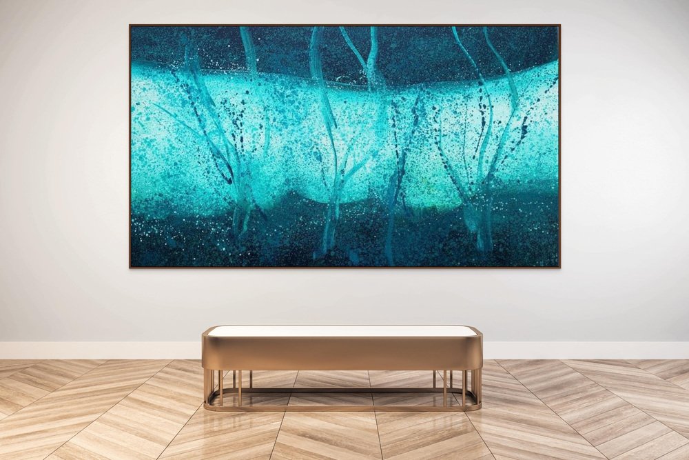 Reiner Heidorn, Wetland, 2023, Oil on Canvas for sale at Pamono