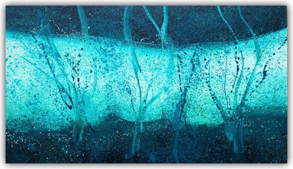 Reiner Heidorn, Wetland, 2023, Oil on Canvas for sale at Pamono