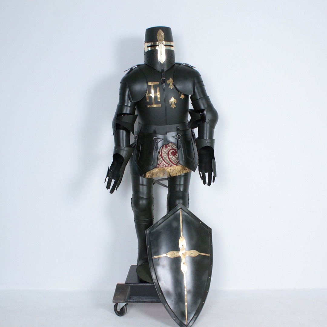 Knight Armour with Shield, 1950s for sale at Pamono