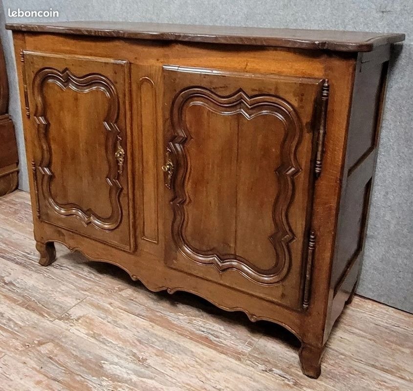 Louis XV Style Buffet in Fruitwood for sale at Pamono