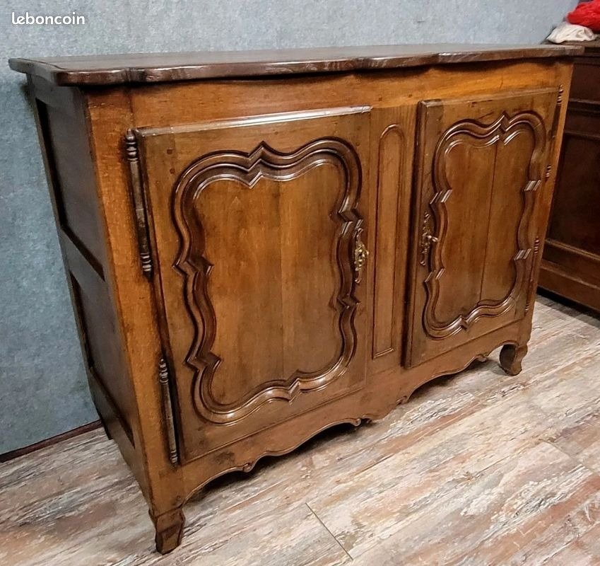Louis XV Style Buffet in Fruitwood for sale at Pamono