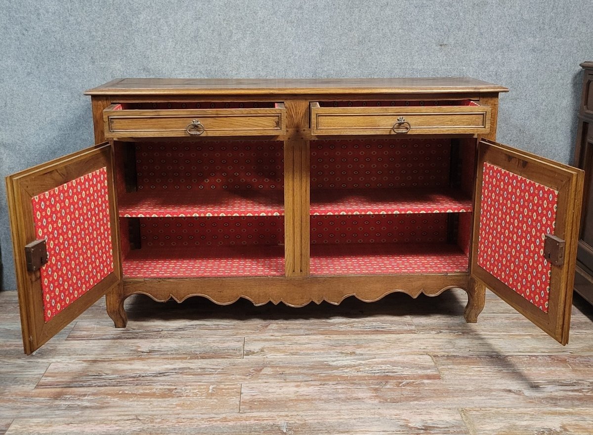 Großes Louis XV Buffet aus Eiche bei Pamono kaufen