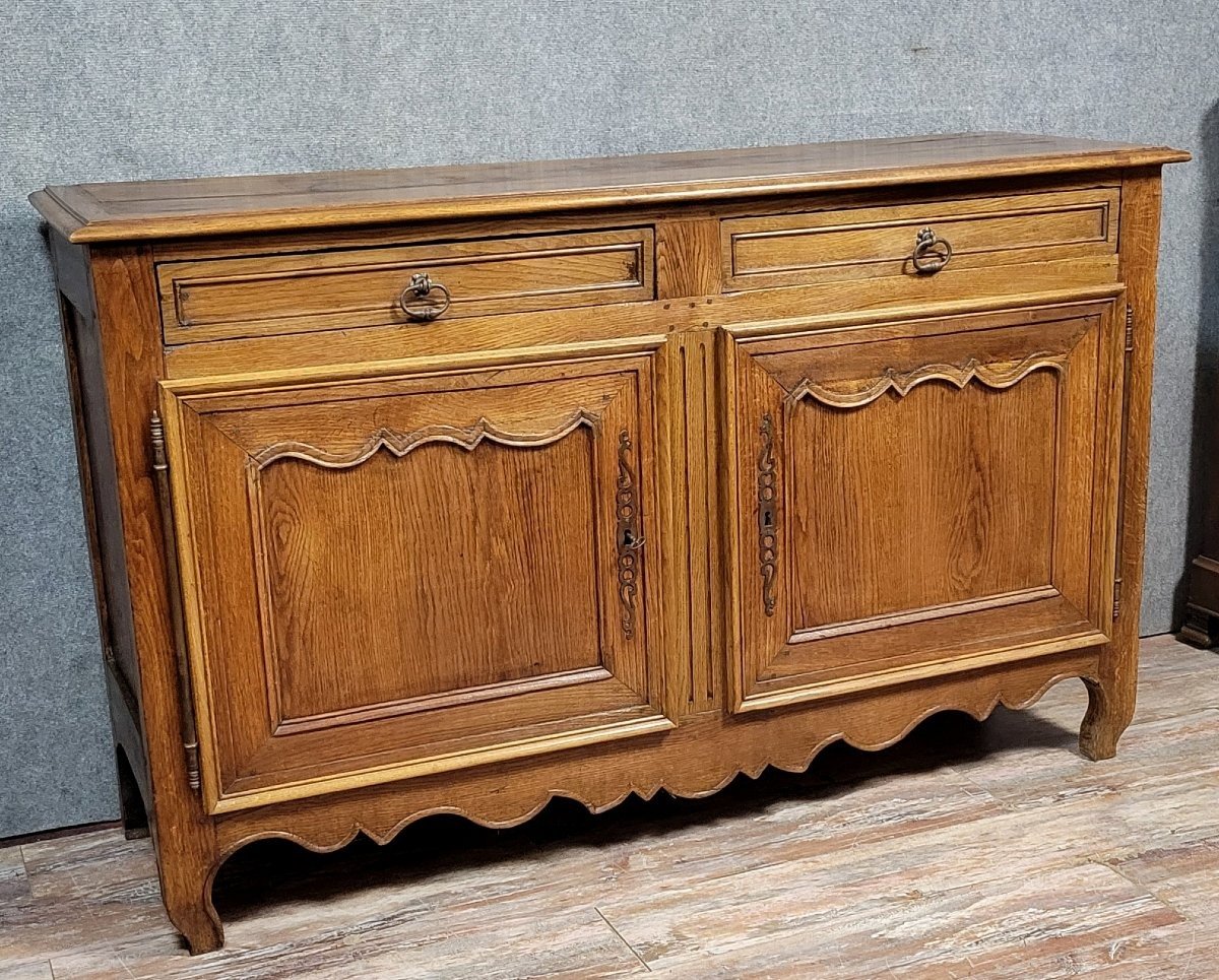 Großes Louis XV Buffet aus Eiche bei Pamono kaufen