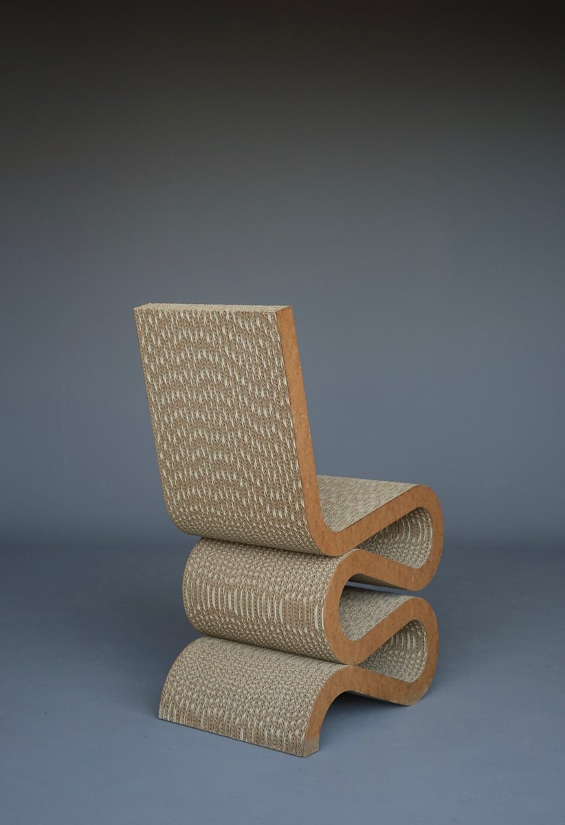 Poltrona Wiggle Easy Edges di Frank Gehry per Vitra, anni '90 in ...