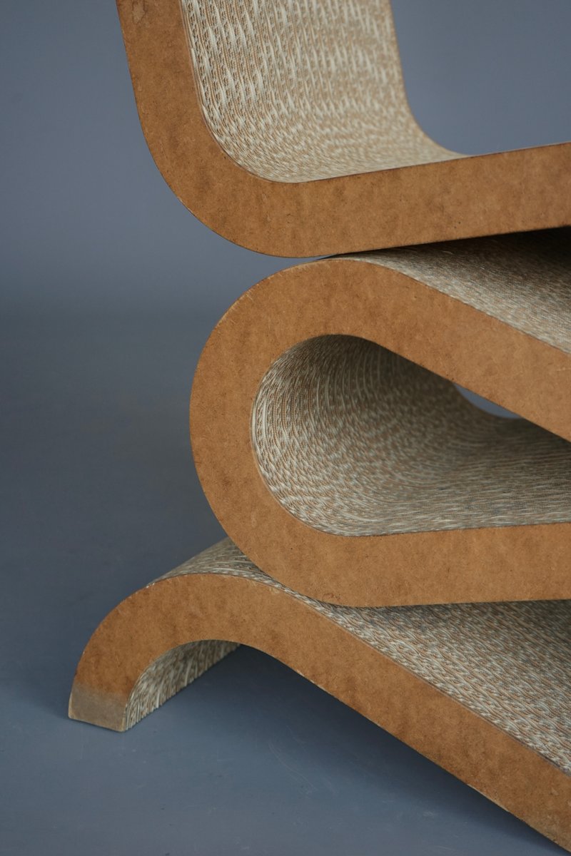 Poltrona Wiggle Easy Edges di Frank Gehry per Vitra, anni '90 in ...