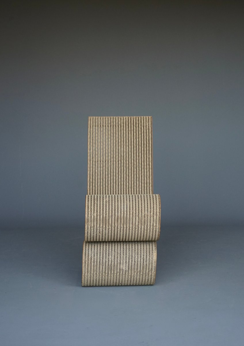 Poltrona Wiggle Easy Edges di Frank Gehry per Vitra, anni '90 in ...