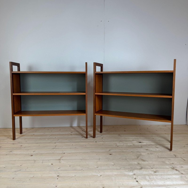 Vintage Swedish Teak Bookcase, 1960 for sale at Pamono