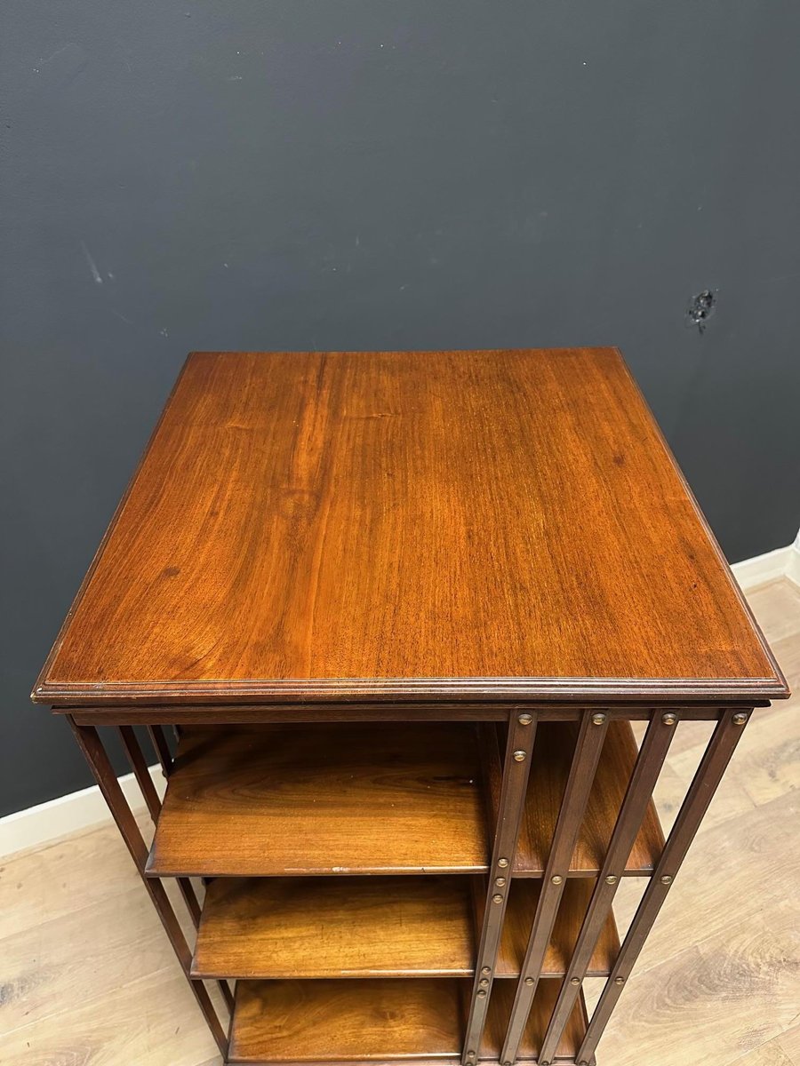 Large Revolving Bookcase, 1890s for sale at Pamono