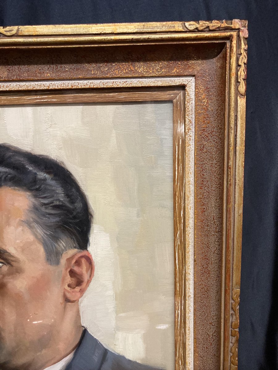 Aimé Van Belleghe, Portrait of René Brondel, 1920s, Oil on Canvas ...