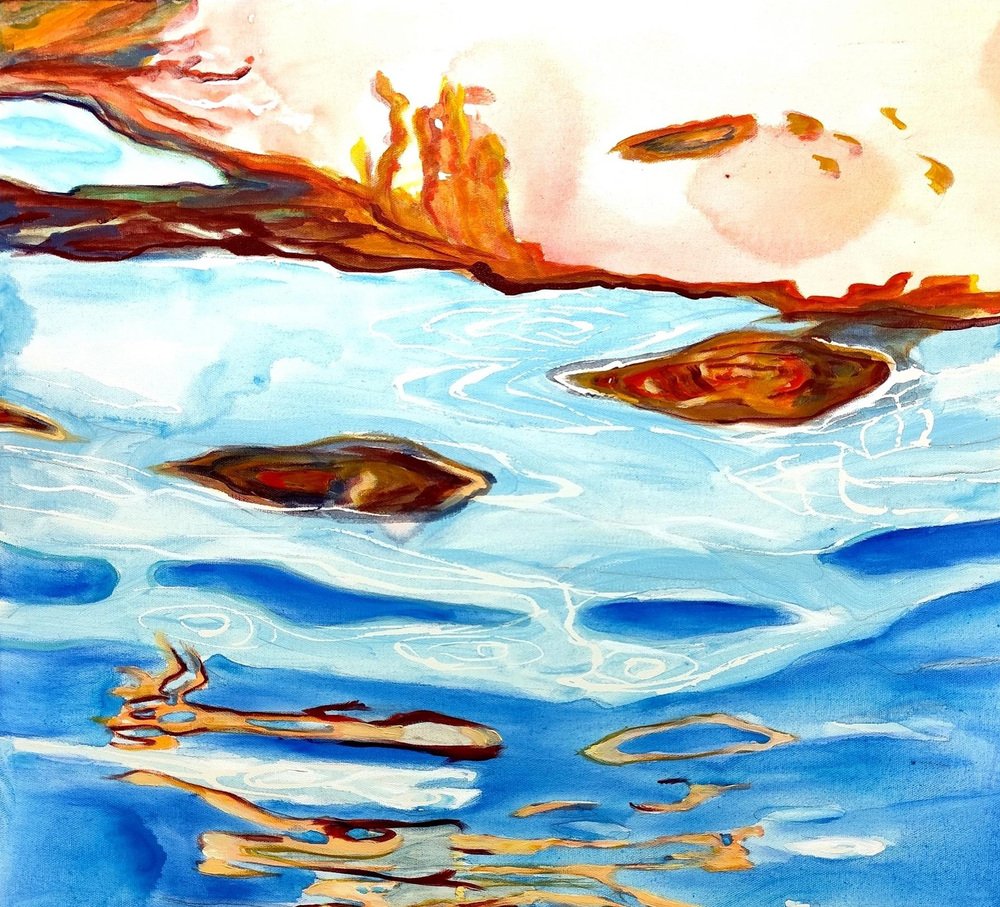 Maude Ovize, Couleurs ondulantes, 2025, Sérigraphie en vente sur Pamono