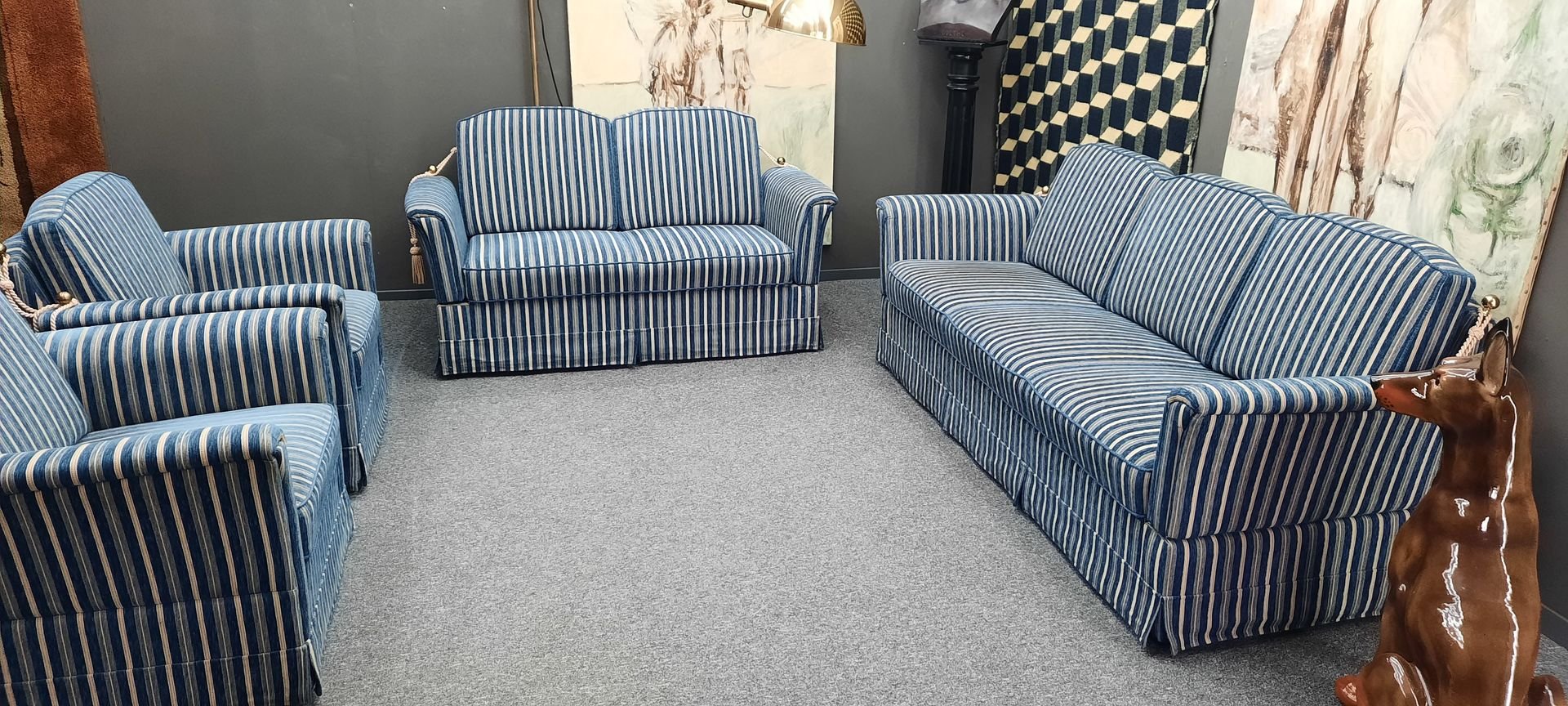 Regency Seating and Daybed from Maison Janson, 1970s Set of 4 for sale ...