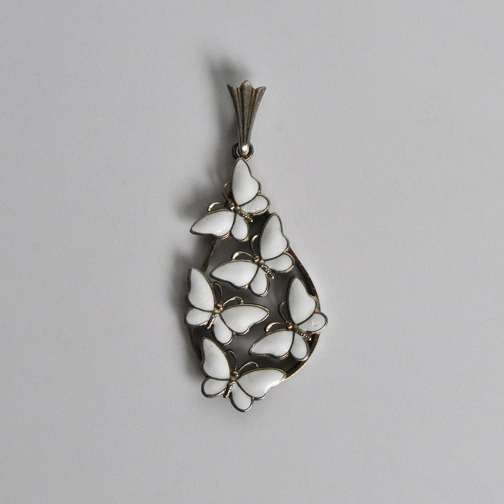Mid-Century Danish Sterling Silver Pendant by Volmer Bahner, 1960s for ...