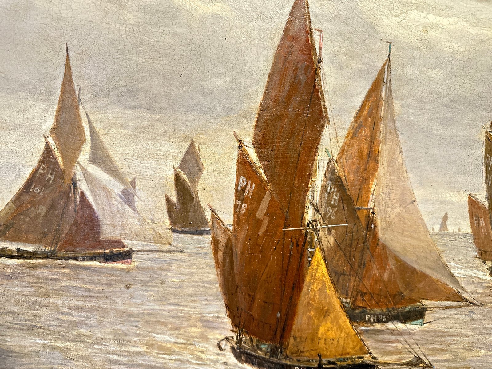 Hugo Schnars-Alquist, Sailing Ships, Artwork by Prominent German Marine ...