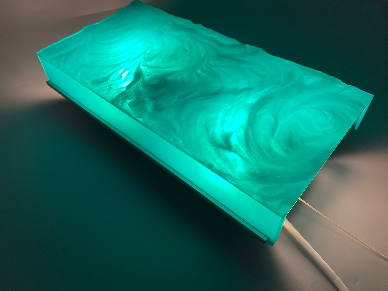 Grüne Space Age Pop Art Wandlampe von Uwe Mersch, 1970er bei Pamono kaufen