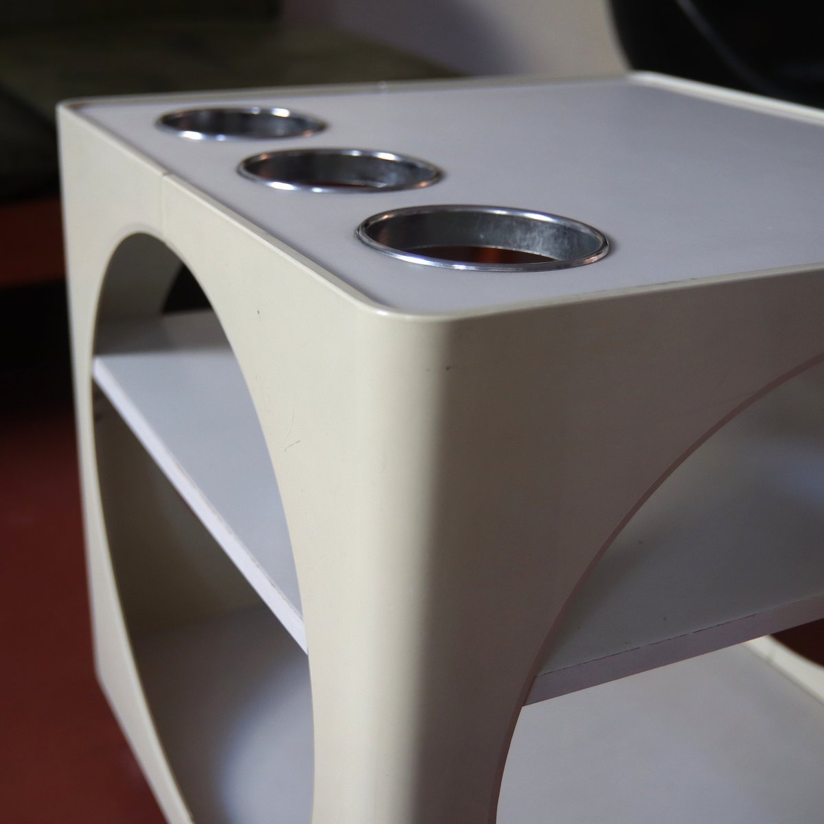 Space Age Cube Side Table, 1970s for sale at Pamono