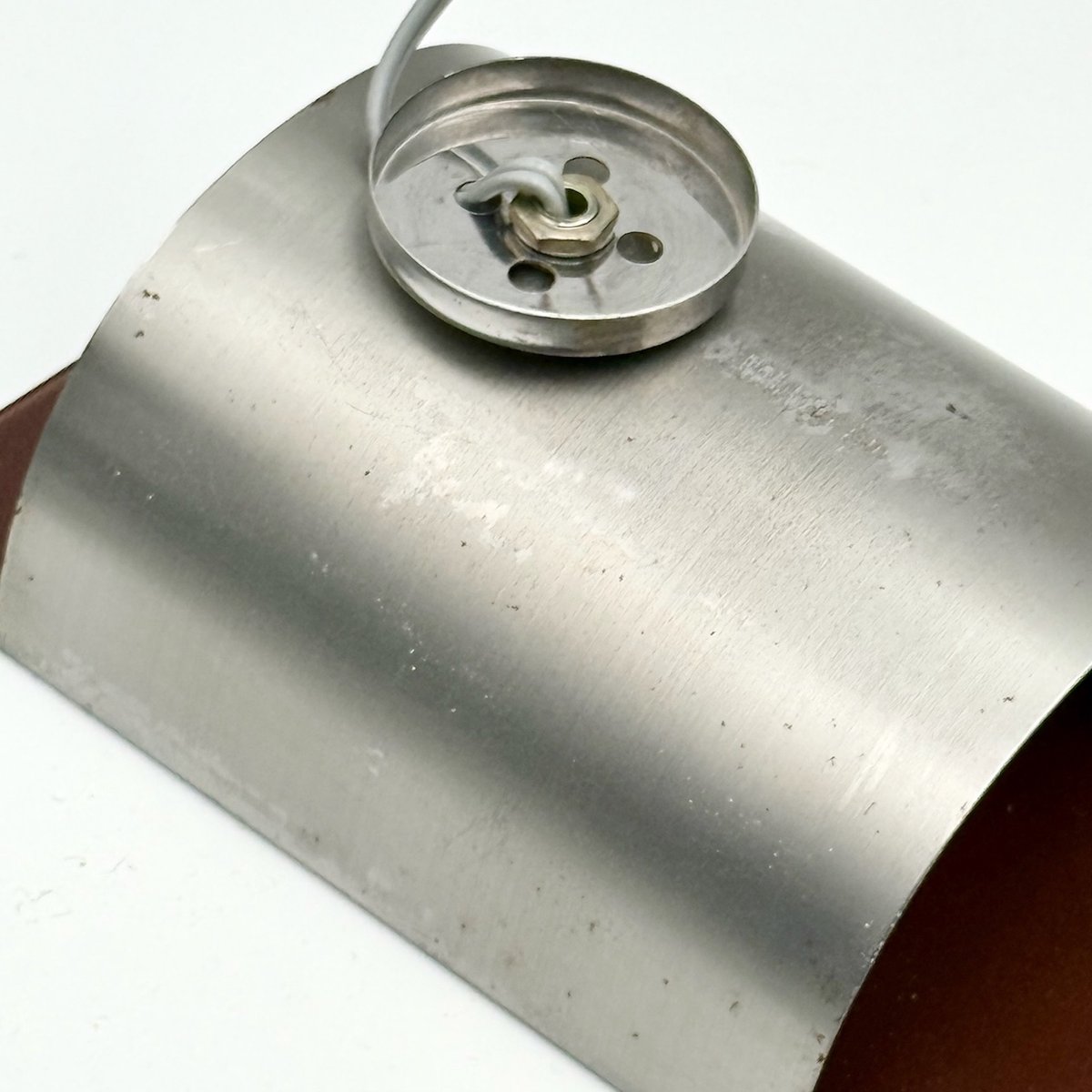 Vintage Space Age Wall Lights in Smoked Acrylic Glass and Metal, 1970s ...