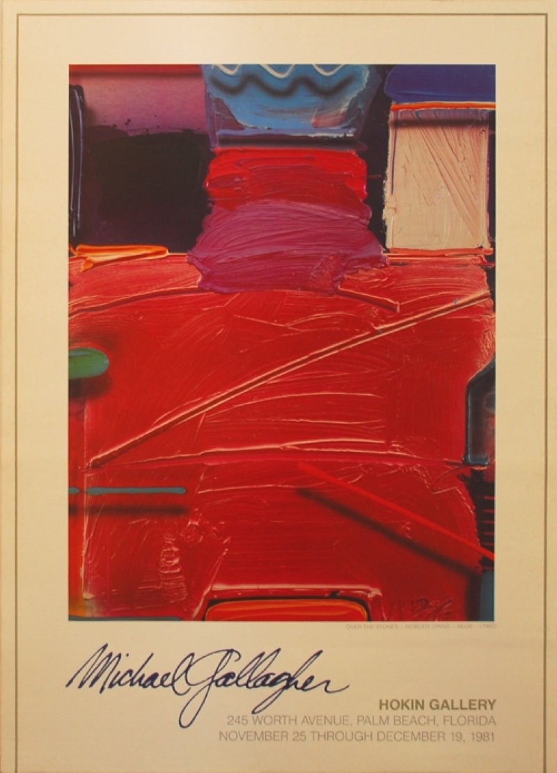 Michael Gallagher, Over the Stones, 1981, Lithograph on Paper for sale ...