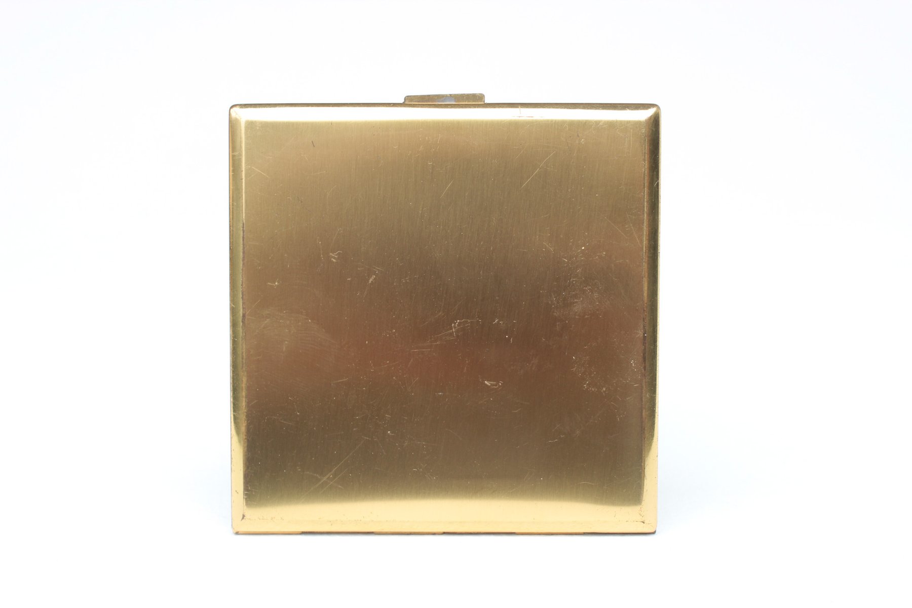 Art Deco Powder Compact in Tombac, 1930s for sale at Pamono