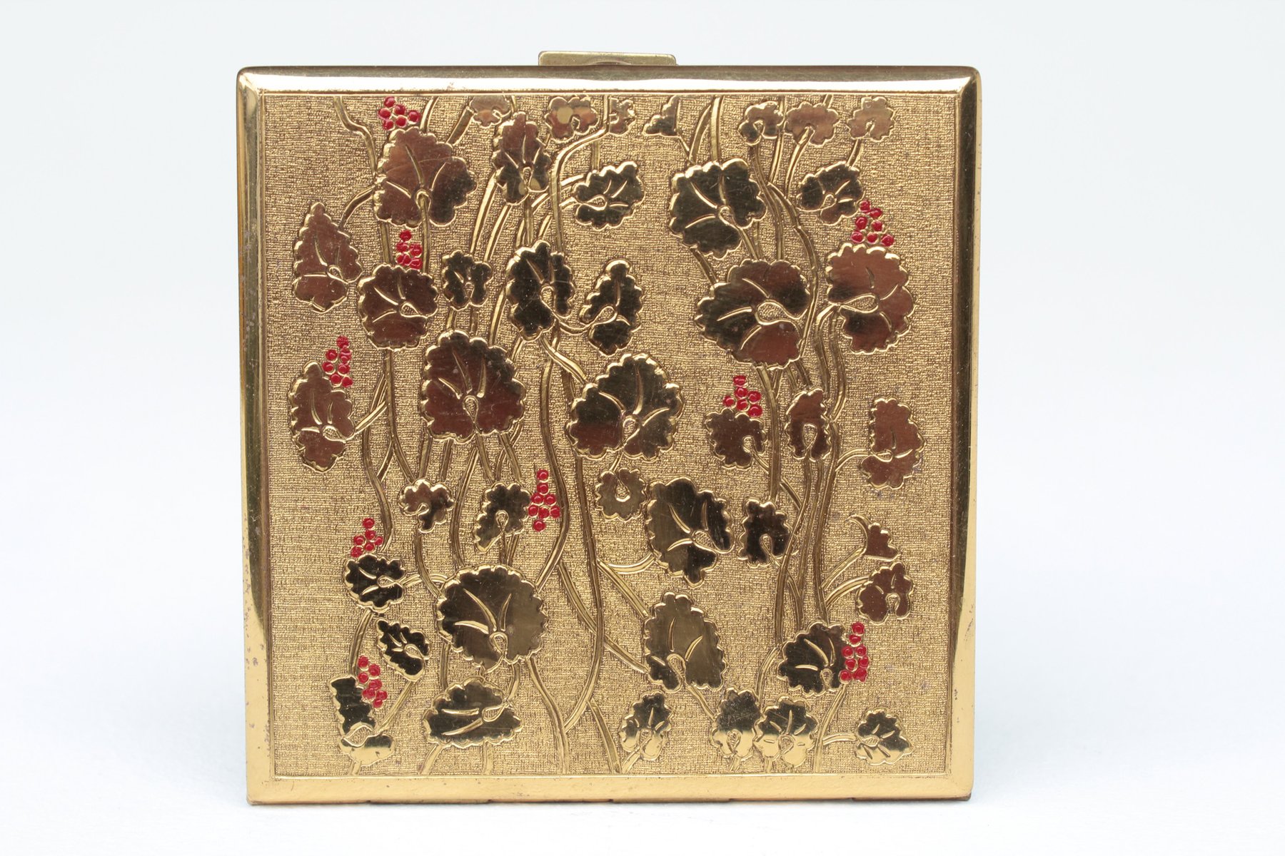 Art Deco Powder Compact in Tombac, 1930s for sale at Pamono