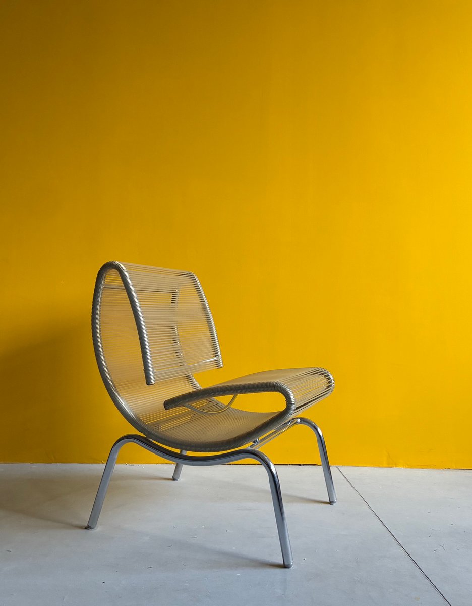 Transparent Plastic Rope Chair by Roberto Semprini, 1990s for sale at ...
