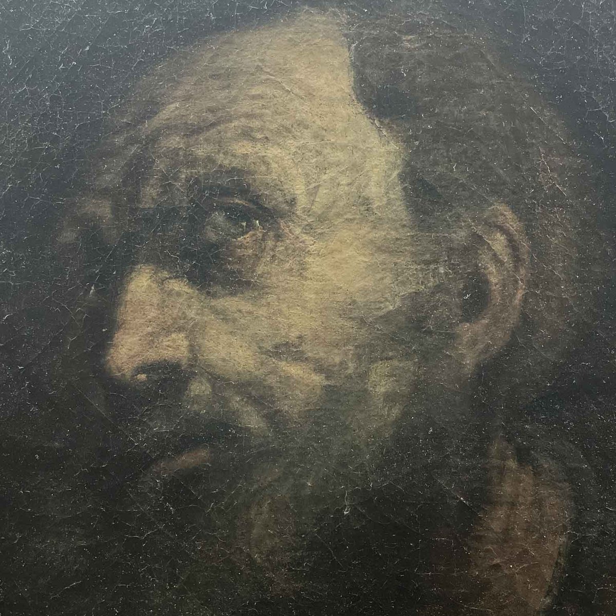 Saint Peter and the Rooster, 1800s, Oil on Canvas for sale at Pamono