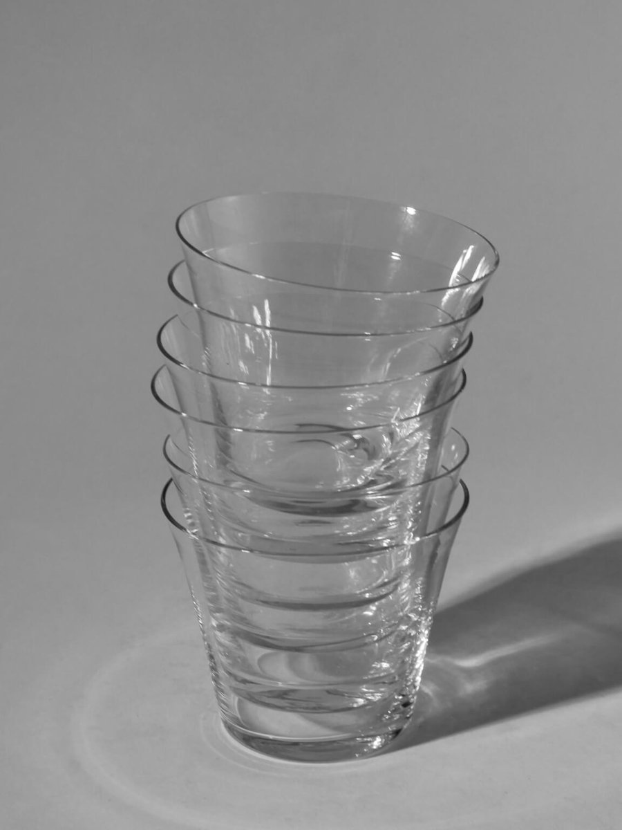 Coffee Cups by Albert Gustav Bunge, 1950s, Set of 6 for sale at Pamono