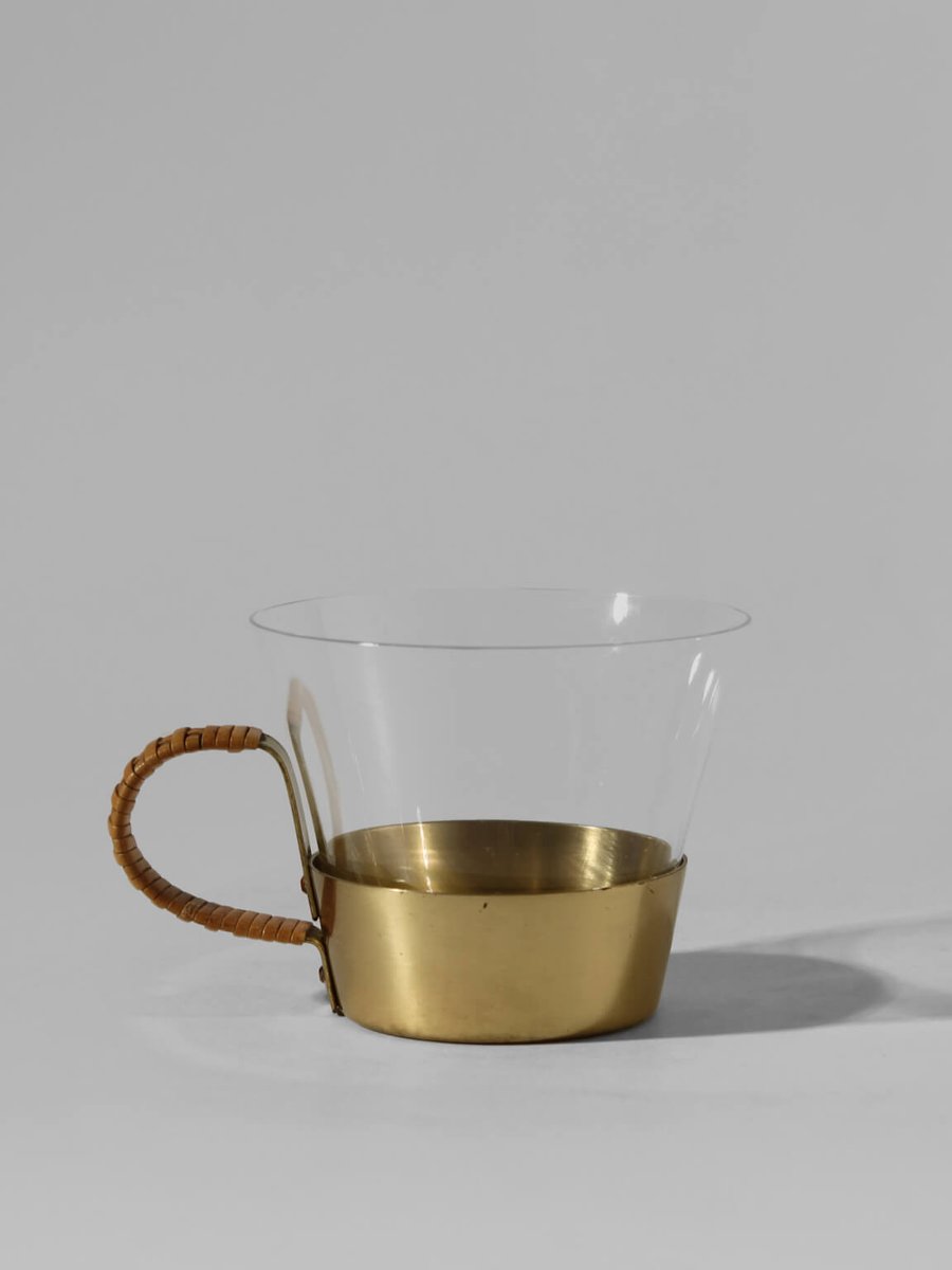 Coffee Cups by Albert Gustav Bunge, 1950s, Set of 6 for sale at Pamono