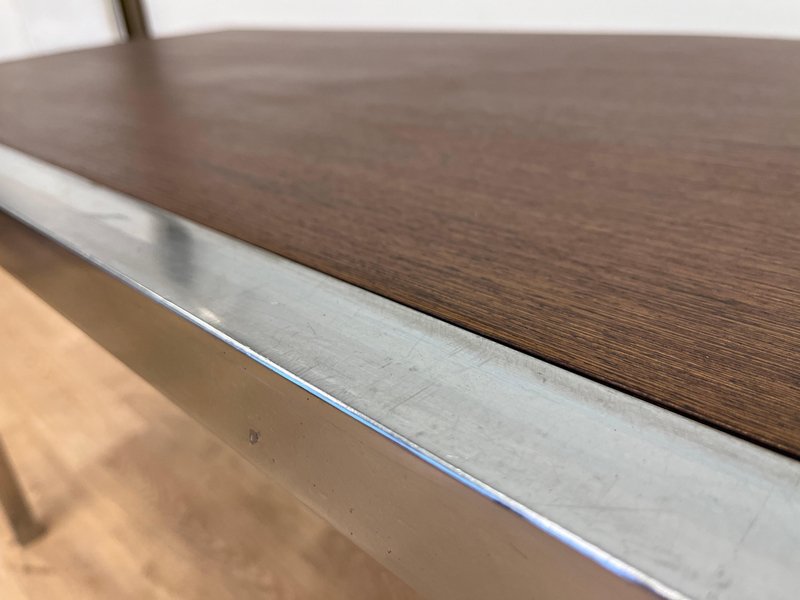 Wenge Wood and Chrome Dining Table from Ladislav Vrátník, 1970s for ...