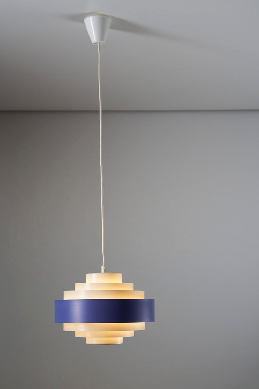 Lampe à Suspension Ultra Violet en Aluminium par Jo Hammerborg pour Fog ...