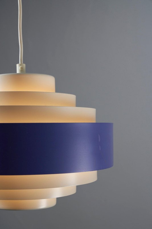 Lampe à Suspension Ultra Violet en Aluminium par Jo Hammerborg pour Fog ...