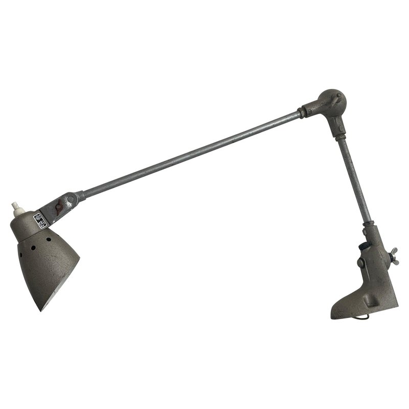 Industrial Adjustable Task Light by Pfaff, 1950s for sale at Pamono