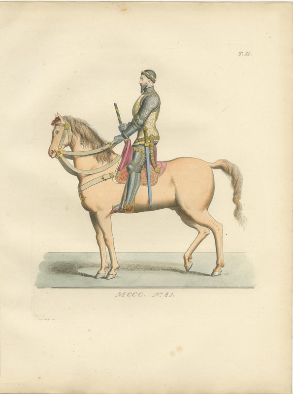Paul Mercuri, Figures Equestres Médiévales Italiennes & Juges de ...