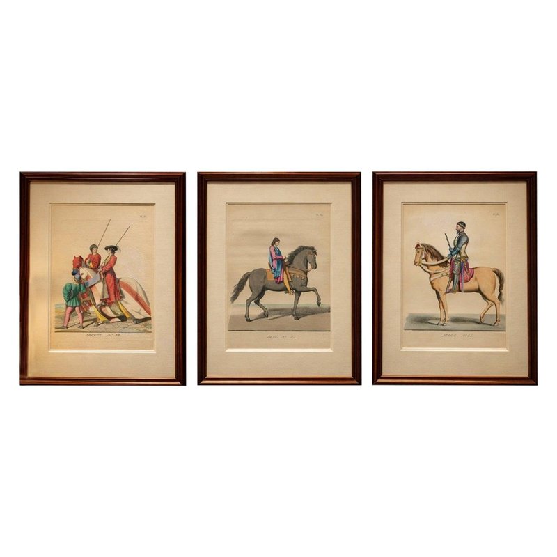 Paul Mercuri, Figures Equestres Médiévales Italiennes & Juges de ...