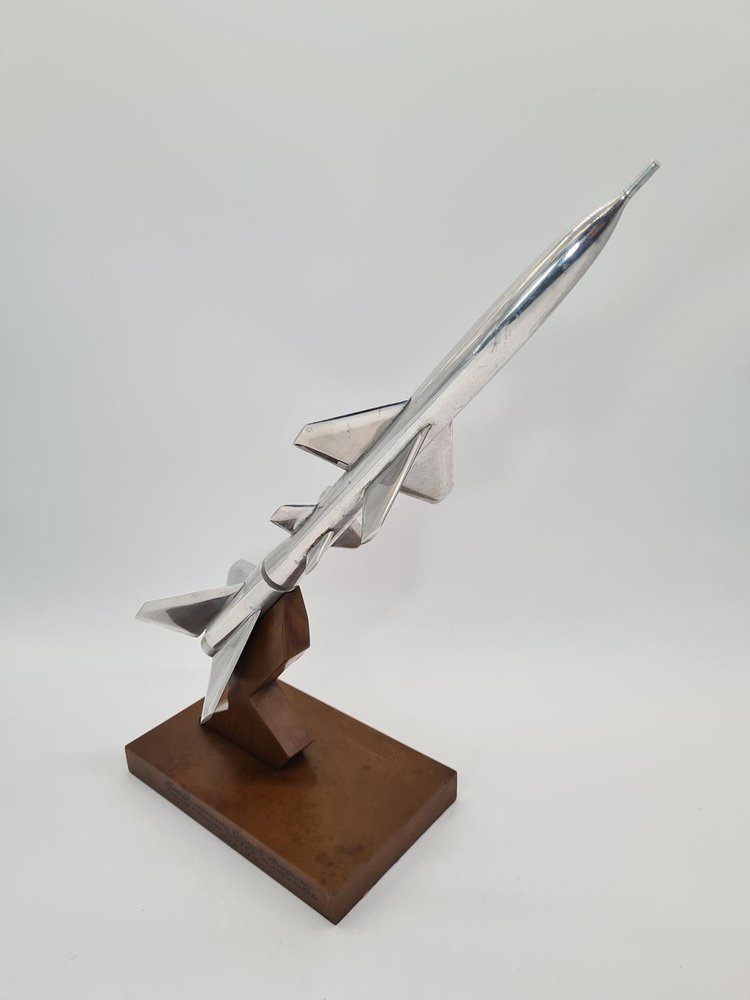 Soviet Military Rocket Model Souvenir with Generals Dedication, USSR ...